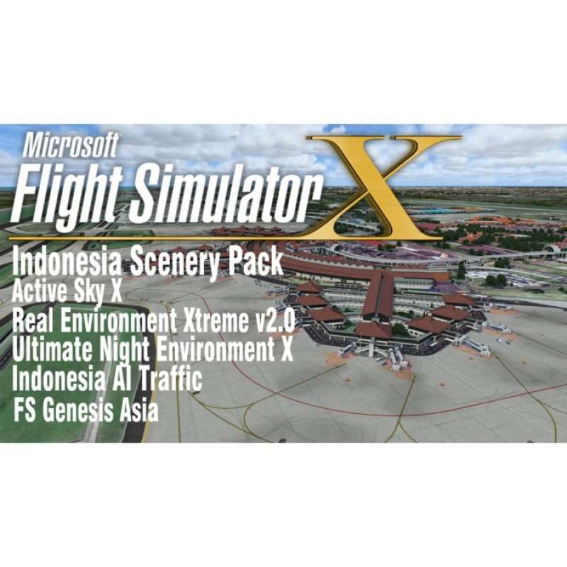 Jual Fsx Indonesia Scenery Pack Realism Addons Fsx Only - Flight Murah ...