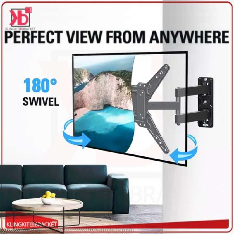 Promo Braket Tv Swivel 32-55 Inch P4 North Bayou Nb-p4 Bracket Tv ...