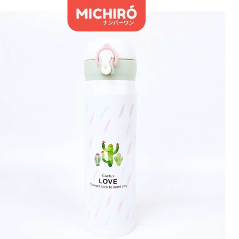 Promo New Michiro Termos Air Panas/dingin Cactus Vacuum Bottle ...