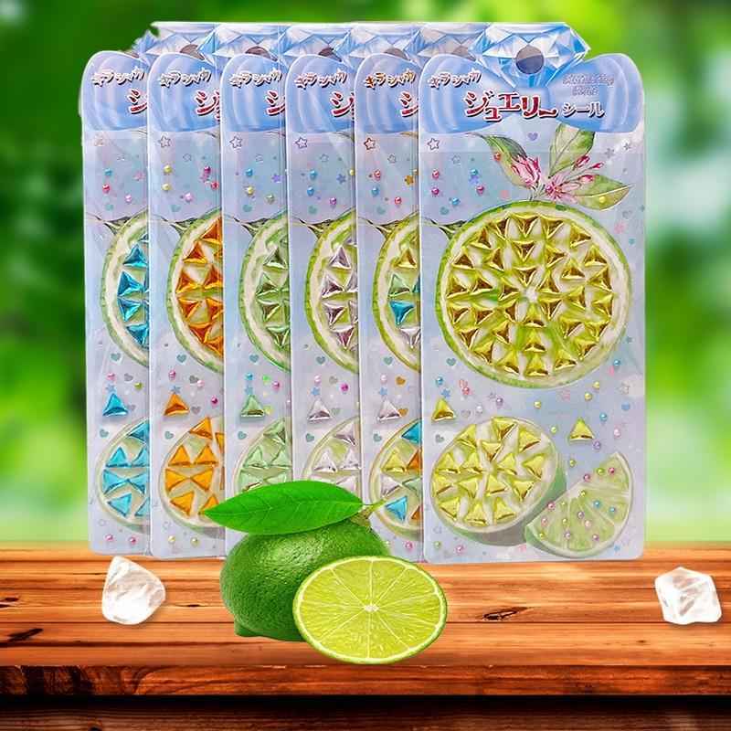 Jual Stiker Crystal Fruit Stickers 3d Stiker Buah-buah Kawai Lovely 722 ...