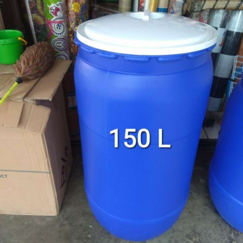 Promo 100% Produk Ori Tong Sampah Besar /tong Biru Tebal 150 Liter/tong ...
