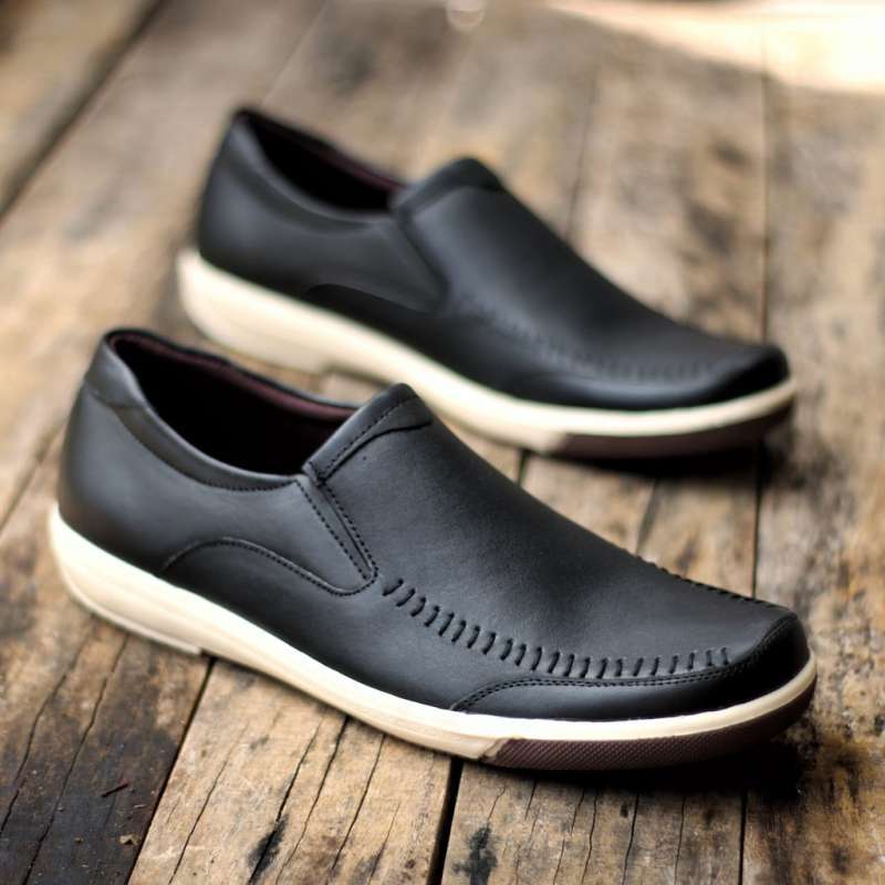 Promo Grandable Sanver Sepatu Formal Pria Sepatu Pria Casual Kulit Asli Pantofel Kerja Cowok ...