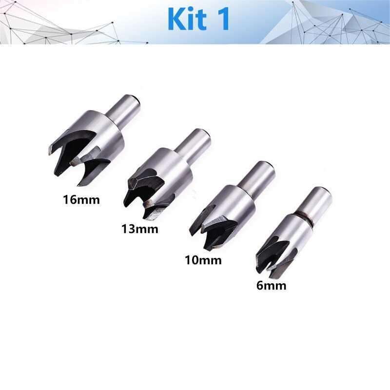 Jual Newone Mata Bor Hole Punch Drill Bit Claw Type 6-16mm 4pcs Hl ...