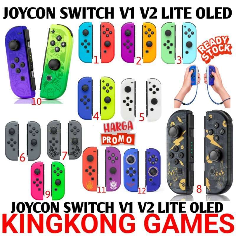 Jual Nintendo Switch Joycon Switch Joy Con Switch V1 V2 Joycon Oled Di ...
