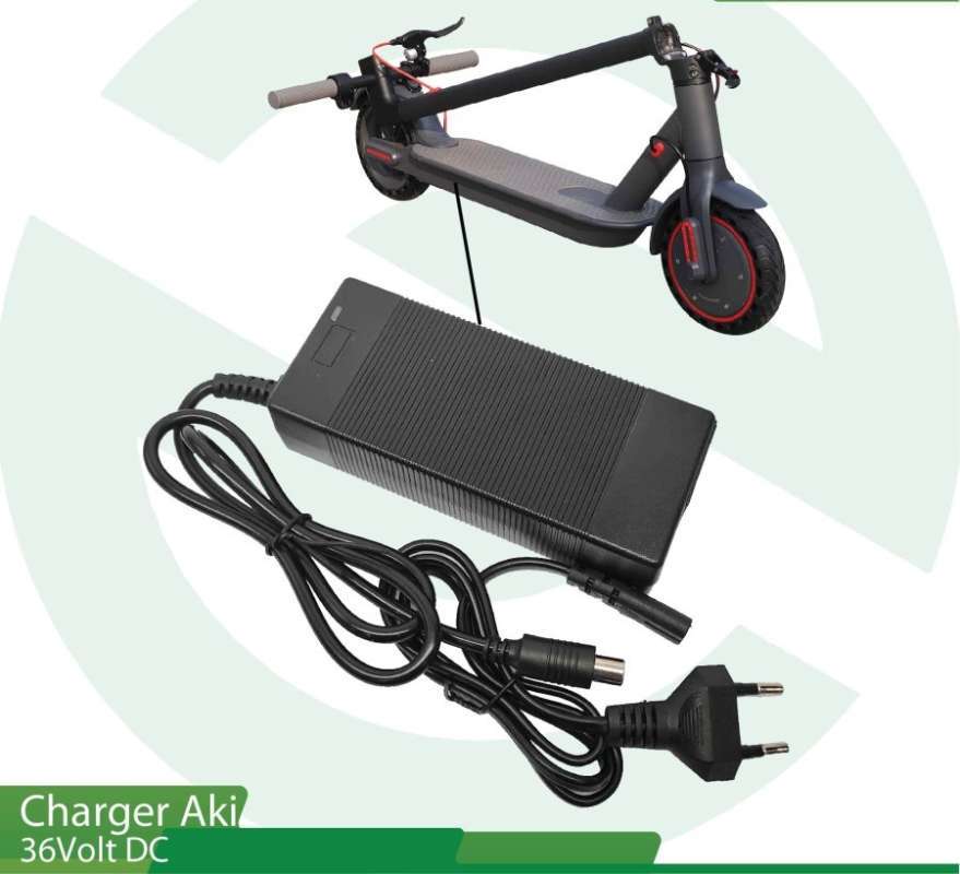 Promo Charger Baterai Lithium Ion 36v Dc Skuter Otoped Listrik 8.5inch ...