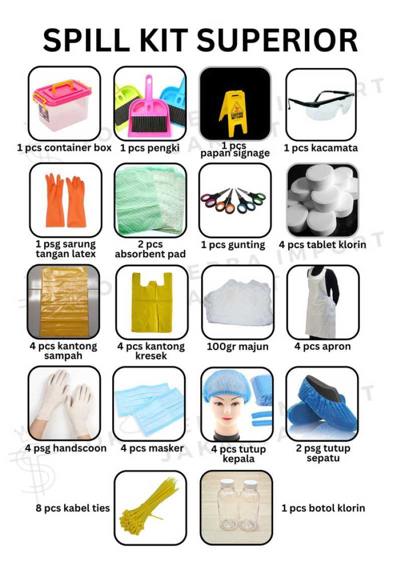 Promo Spill Kit / Apd Rumah Sakit - Set Superior Diskon 33% Di Seller ...
