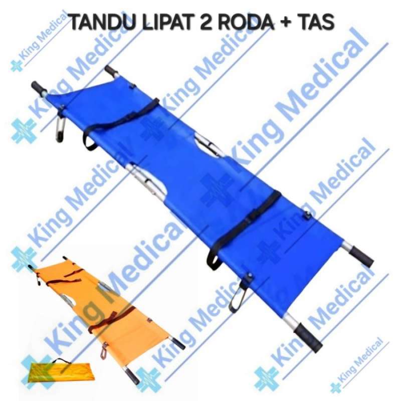 Promo .tandu Lipat 2 + Roda/folding Stretcher Diskon 33% Di Seller ...