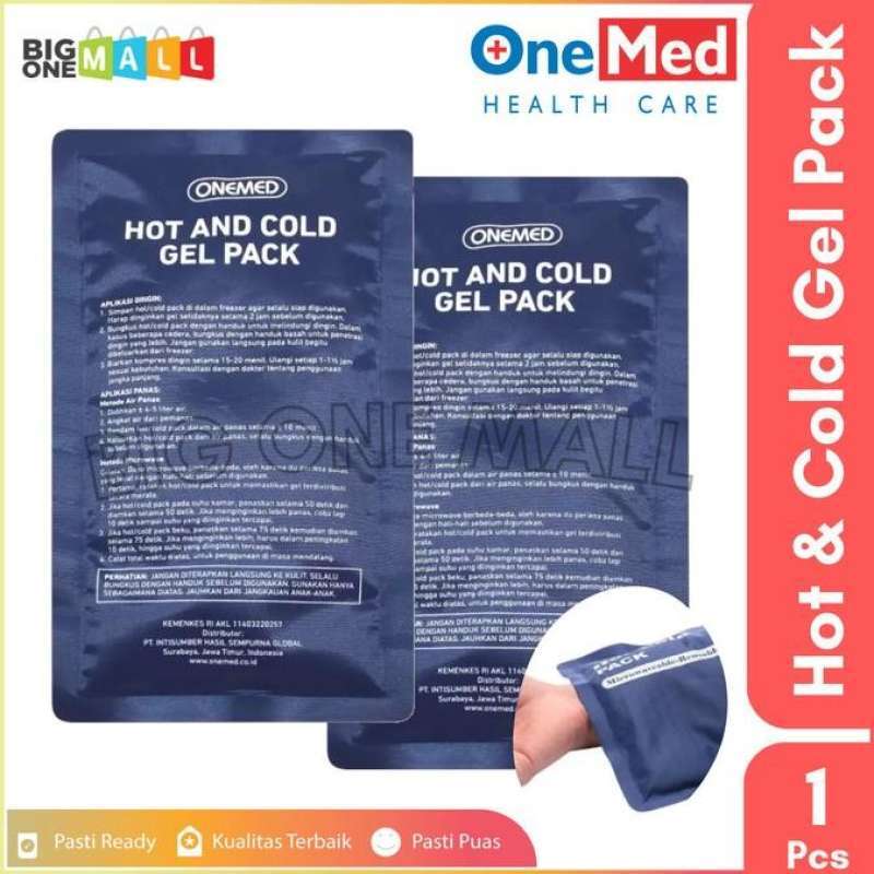 Jual Alat Kompres Panas Dingin Onemed, Hot & Cold Pack Flexibel Gel Ice ...