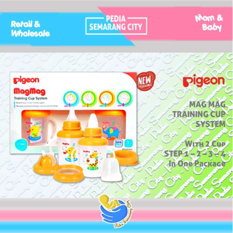 Jual Pigeon Mag Mag Training Cup System - All In One | Mag-mag Meg 4in1 ...