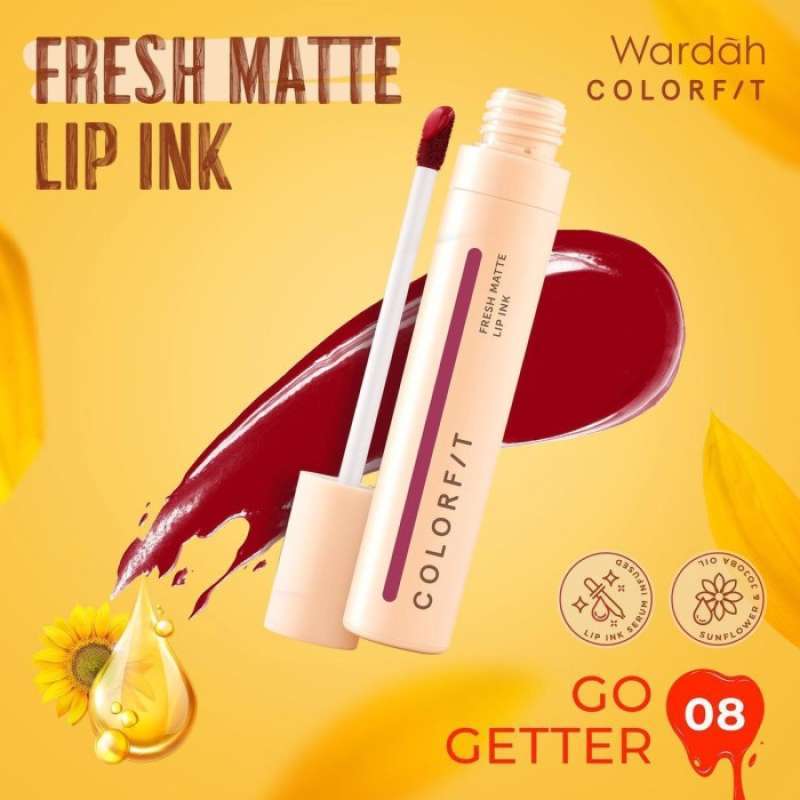 Jual Wardah Colorfit Fresh Lip Ink Serum 4 G - 04 Speedster Di Seller ...