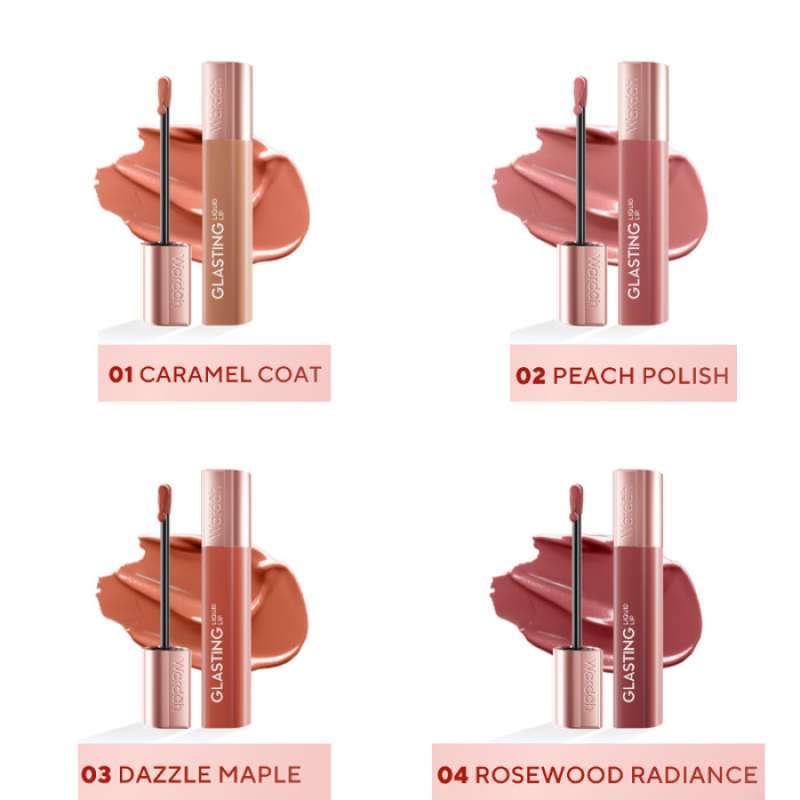 Jual Wardah Glasting Liquid Lip Glass Color - Series - 06 Ruby Sparks ...