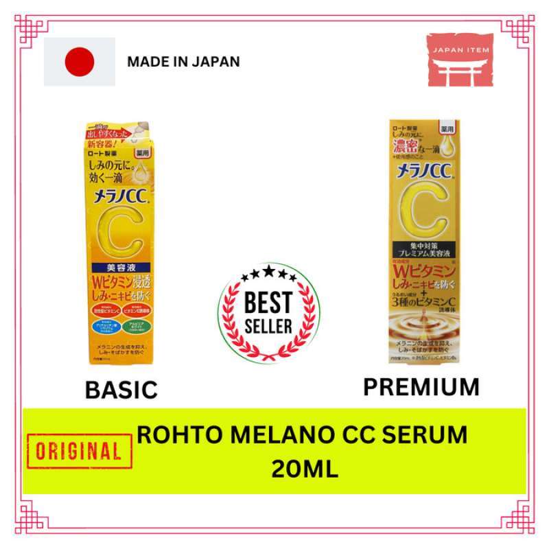 Jual Rohto Melano Cc Cream 20ml / Intensive Spot Essence Fleks Ori Japan - Premium Di Seller ...