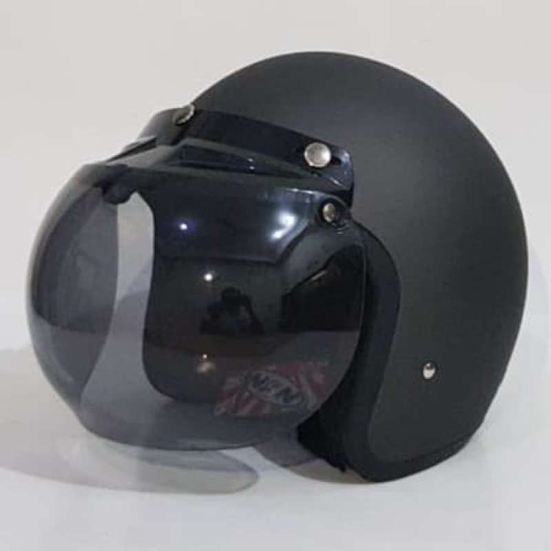 Promo Helm Dewasa Sni Retro Bogo Warna Polos / Garis Retro Kc Original ...