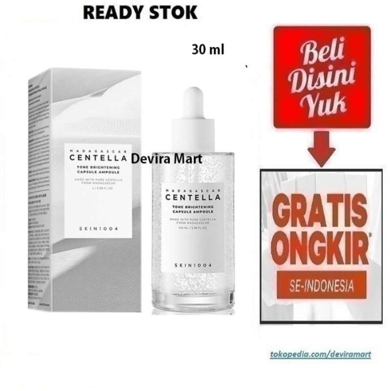 Jual Skin1004 Madagascar Centella Tone Brightening Capsule Ampoule ...