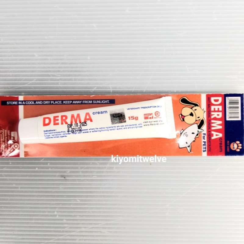 Promo Derma Cream Obat Jamur Scabies Kucing Anjing Diskon 23% Di Seller ...