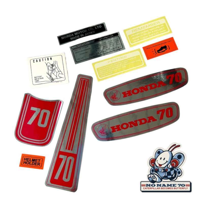 Promo Sticker Atau Striping Honda C70 Pispot Diskon 23% Di Seller Gun ...