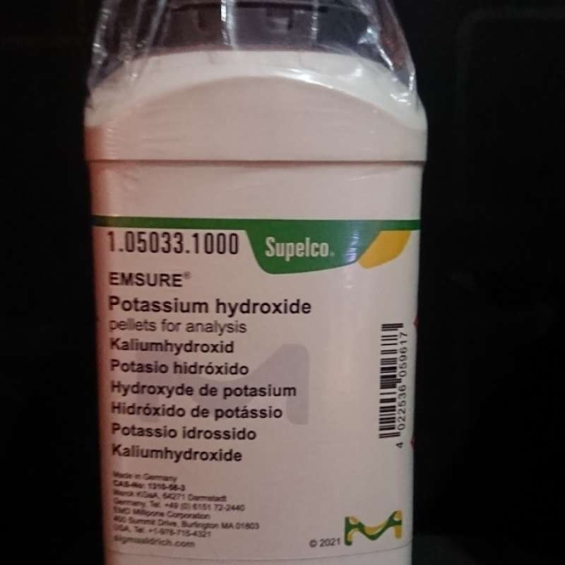 Promo Potassium Hydroxide Pro Analysis |merck Diskon 33% Di Seller ...