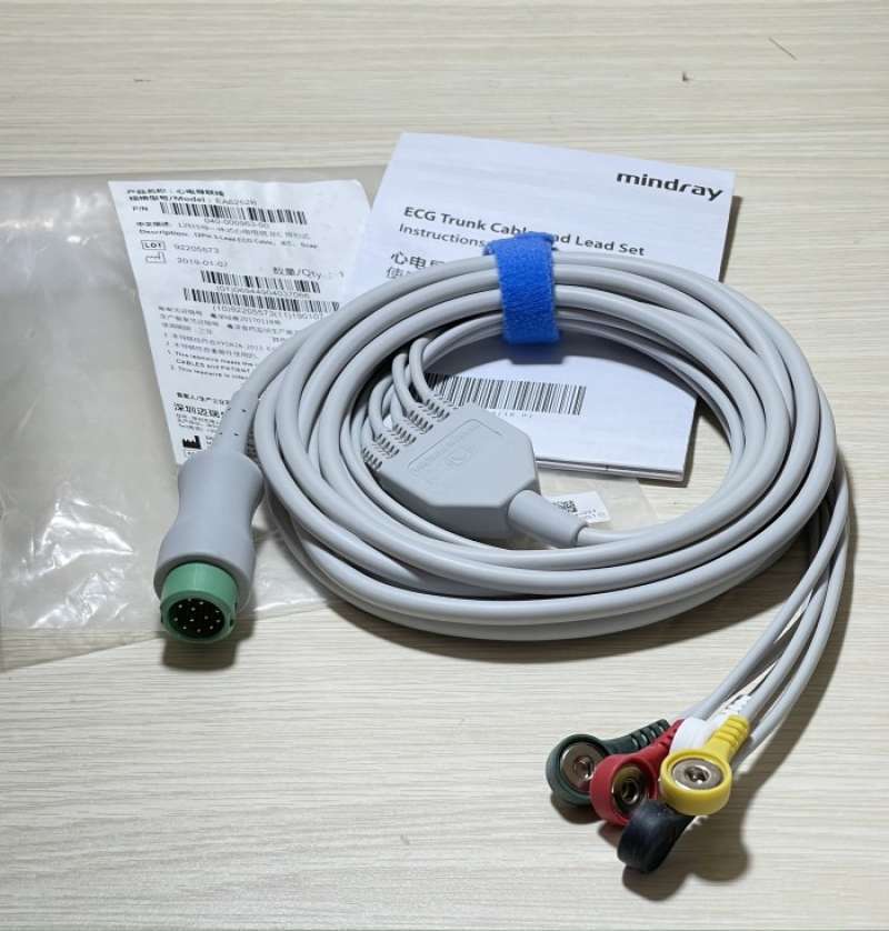 Promo Kabel Ekg Mindray Original 12 Pin 5 Lead Snap Imec Diskon 33% Di ...