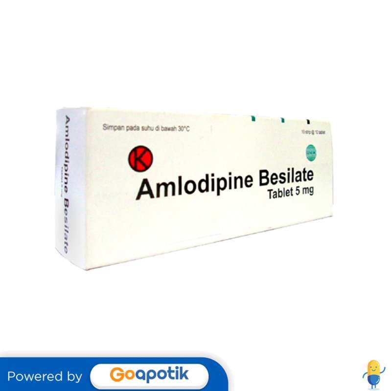 Jual Amlodipine Rama 5 Mg Box 100 Tablet Di Seller Apotek Wiji Farma ...