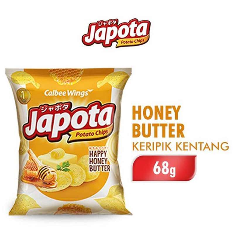 Jual Keripik Kentang Japota 68gr 5 Varian Rasa Di Seller Vexa's Online ...