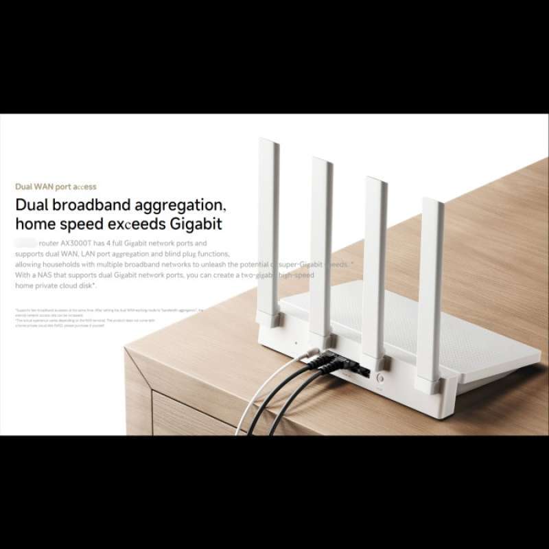 Jual Ax3000t Wifi 6 Router Mesh Gigabit Dual Band Dual Wan Di Seller ...