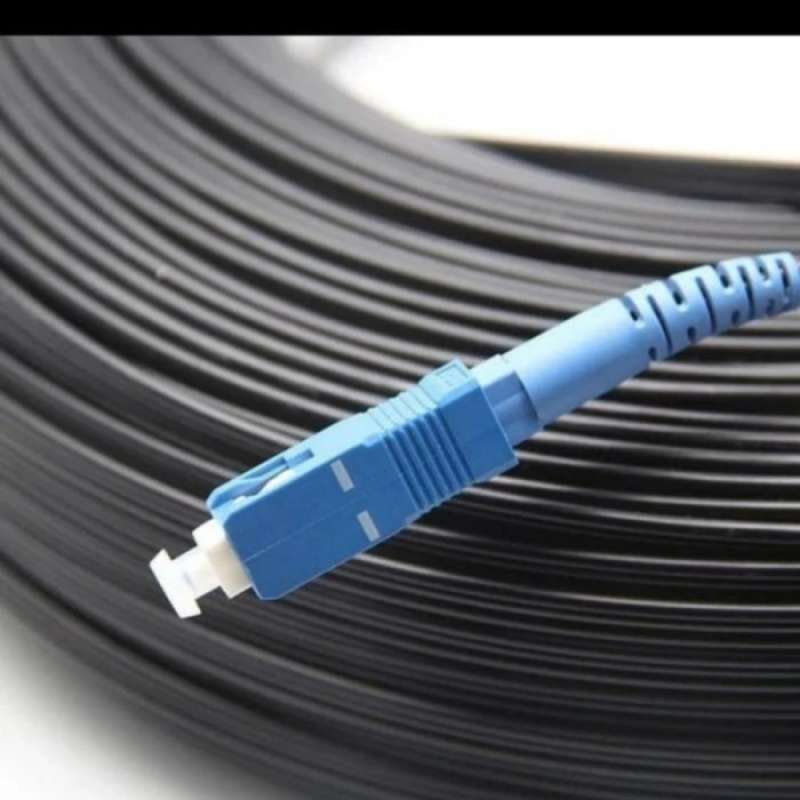 Jual Kabel Fiber Optik Ftth Drop Cable Sc Sc Precon Fiber Optic. 200 ...