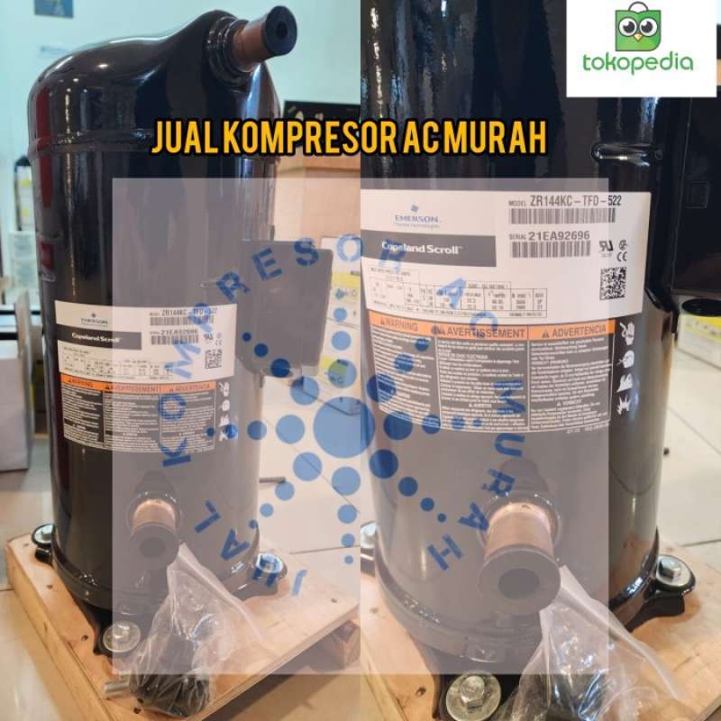 Promo Compressor Copeland Zr144kc-tfd-522 / Kompresor Scroll ( Zr144 ) Diskon 23% Di Seller ...