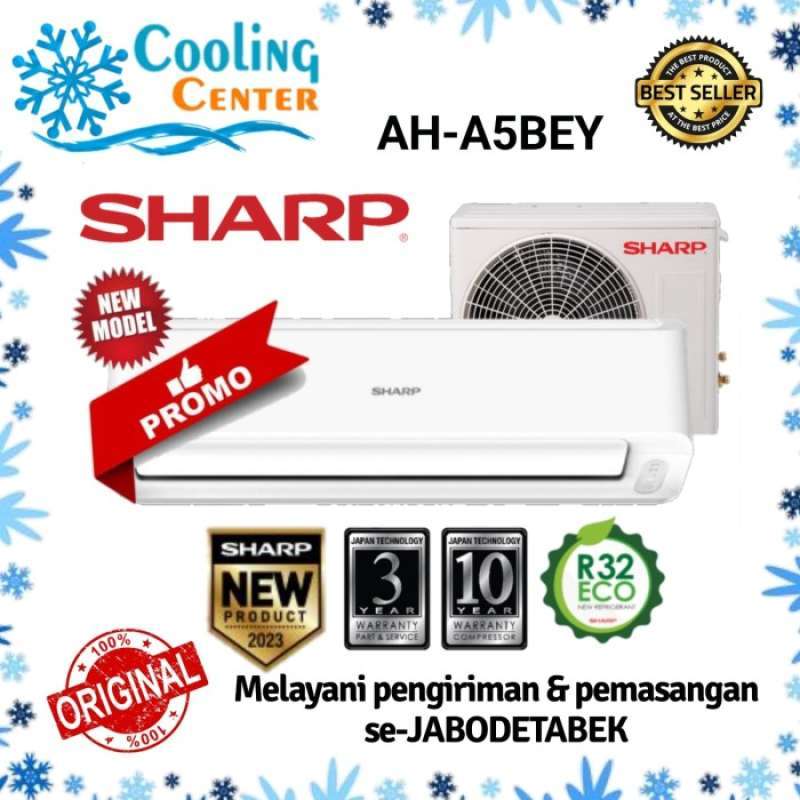 Promo Ac Sharp Ah - A5bey Ac 1/2pk R32 Ah -a5bey Harga + Pasang ...