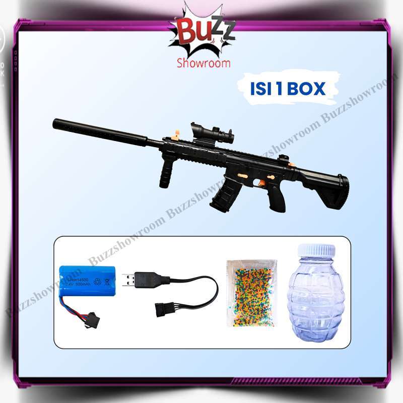 Jual Mainan Anak Tembakan M416 Pubg Watergel Gun Hk416 Water Gel Di ...