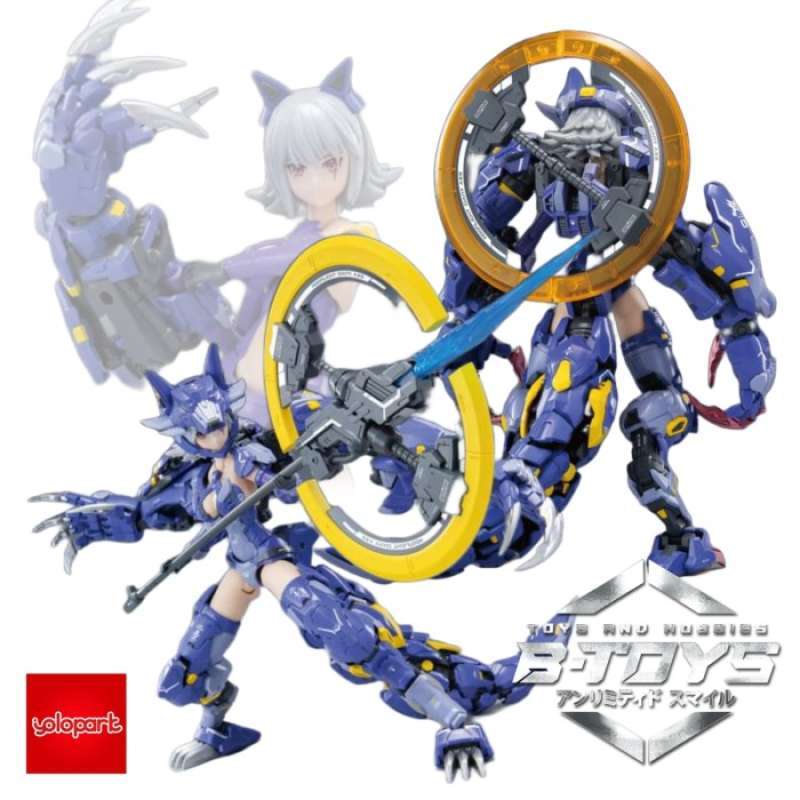 Jual Eastern Model Werewolf Fenrir Atk Girl Fenrir Model Kit 1/12 Di ...