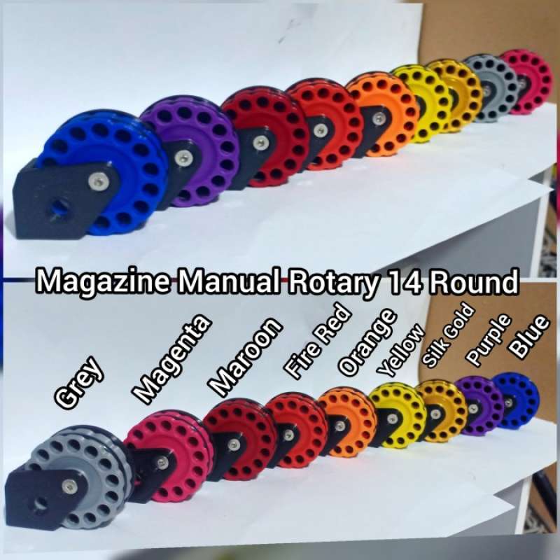 Jual Magazine Cnc Rotary Manual/magazin Manual Rotari 14round Di Seller ...