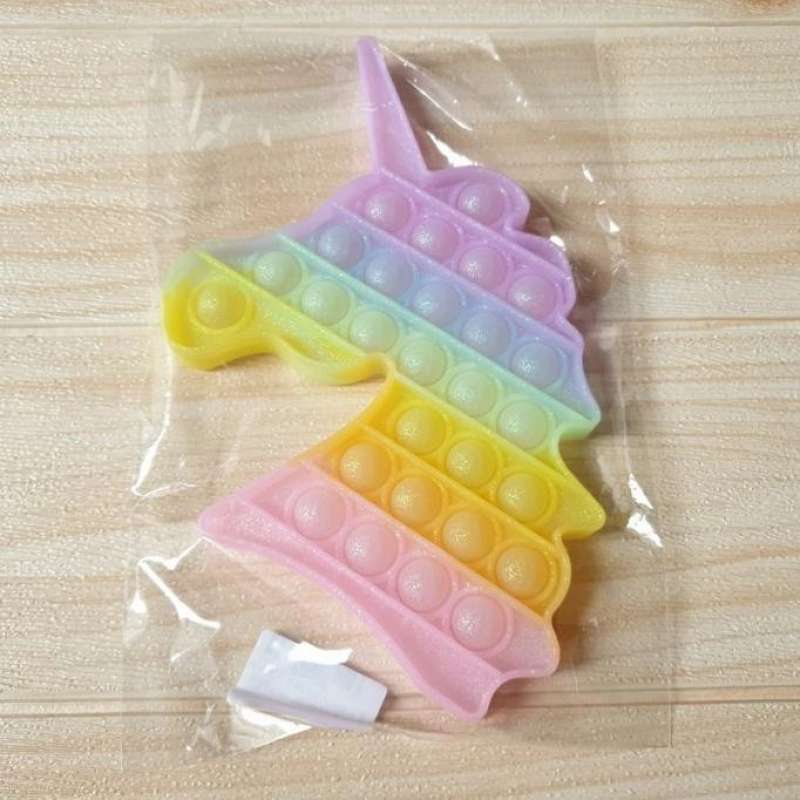 Jual Pop It Unicorn Glitter Pop Its Fidget Toy Tiktok Mainan Anti ...