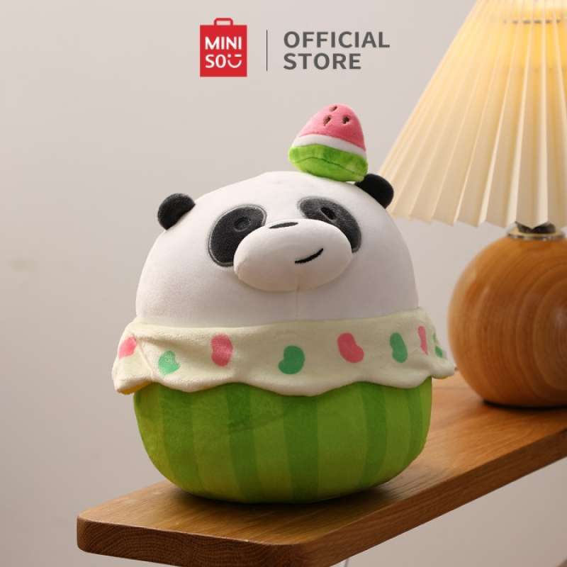 Jual Miniso Toy We Bare Bears 8in Dessert Bare Bears Plush Toy Di ...