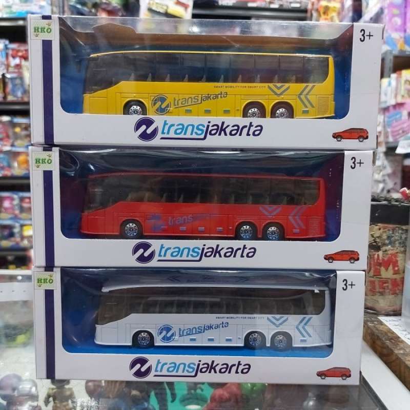 Jual Dc Trans Jakarta Die Cast Busway Di Seller Velvet Store ...