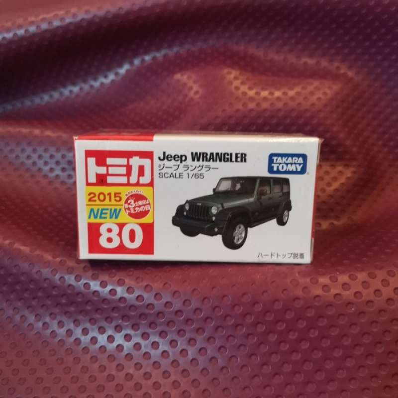 Jual Takara Tomy Tomica Reguler No 80 Jeep Wrangler Hitam Di Seller Velvet Store - Cengkareng ...