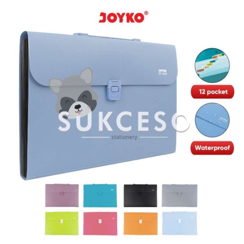 Jual Joyko Expanding File Map Ef-2638 Folio 13 Pocket Dokumen Folio ...