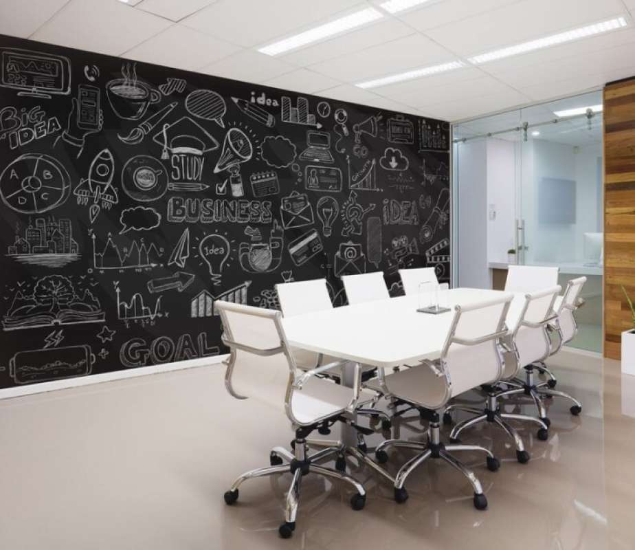 Jual Wallpaper Dinding Custom Ruang Kerja Bisa Foto Sendiri Go Green Di ...