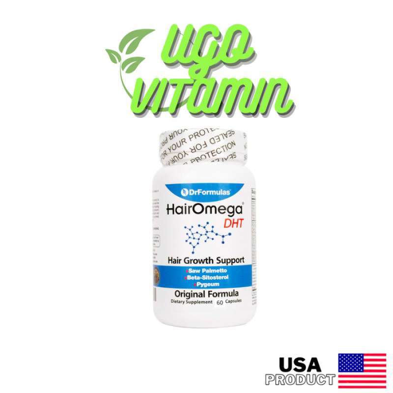 Promo Drformulas Hairomega Dht Blocker Biotin 5000 Mcg For Hair Growth ...