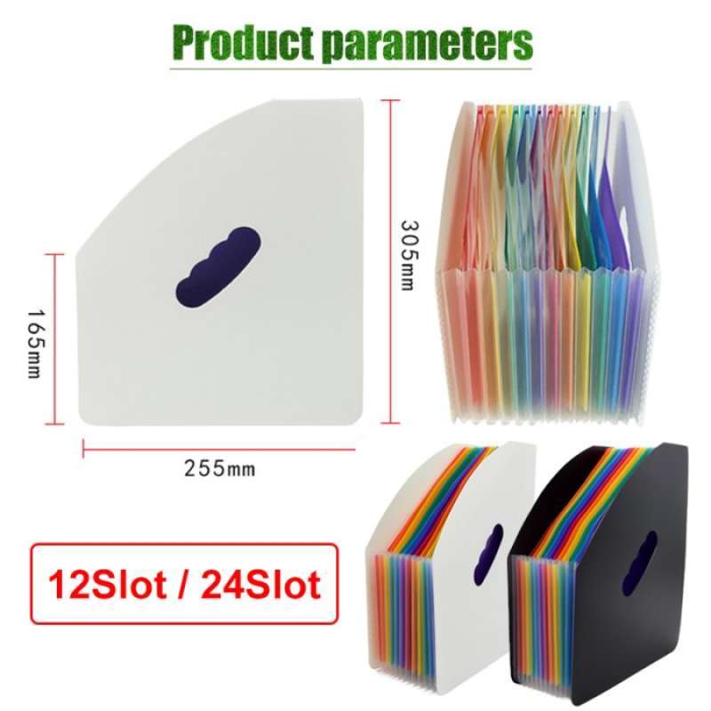 Jual 13 Sekat F4 File Folder A4 Expanding Meja Dokumen Map Stand Organ ...