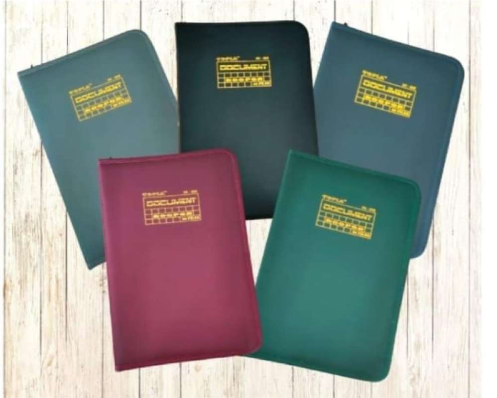 Jual Map Dokumen Keeper Map File Resleting Kulit Anti Air Isi 60 Lembar ...