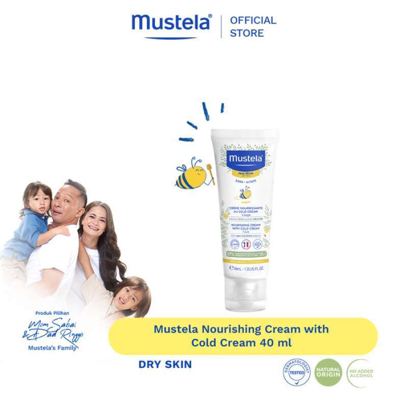 Promo Mustela Nourishing Cream With Cold Cream 40 Ml - Krim Wajah Bayi ...