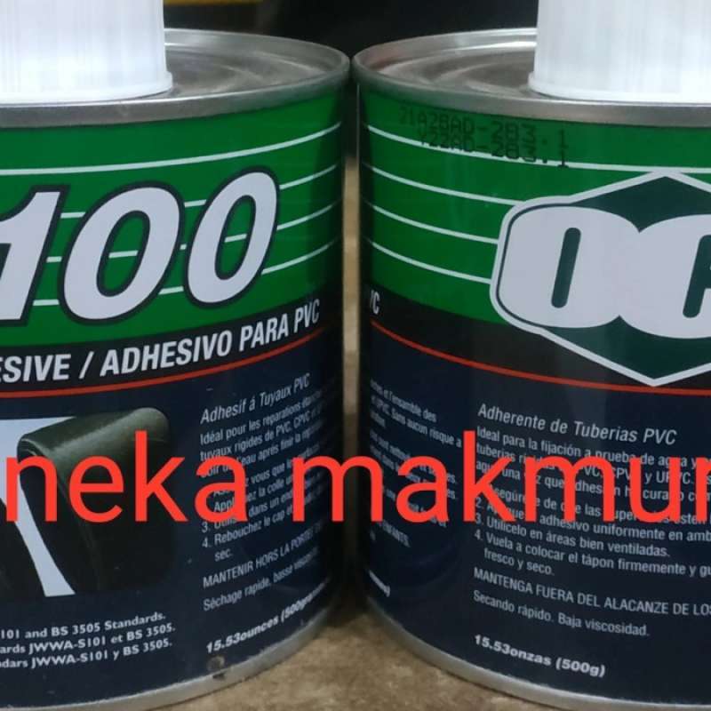Jual Lem Pipa Pvc Oci S100 500 Gram Di Seller Kingyo - Cengkareng Timur ...