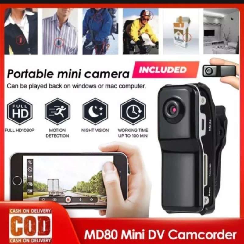 Jual Mini Camera Md80 Cctv Camera Voice Recorder Di Seller Have-id ...