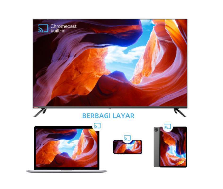 Jual Led Tv Changhong 55 Inch Smart Android 4k Uhd - U 55 H7 Pro Di Seller Surya Agung ...