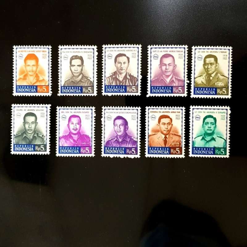 Jual Perangko/prangko Indonesia 1966. Seri Pahlawan Revolusi Di Seller ...