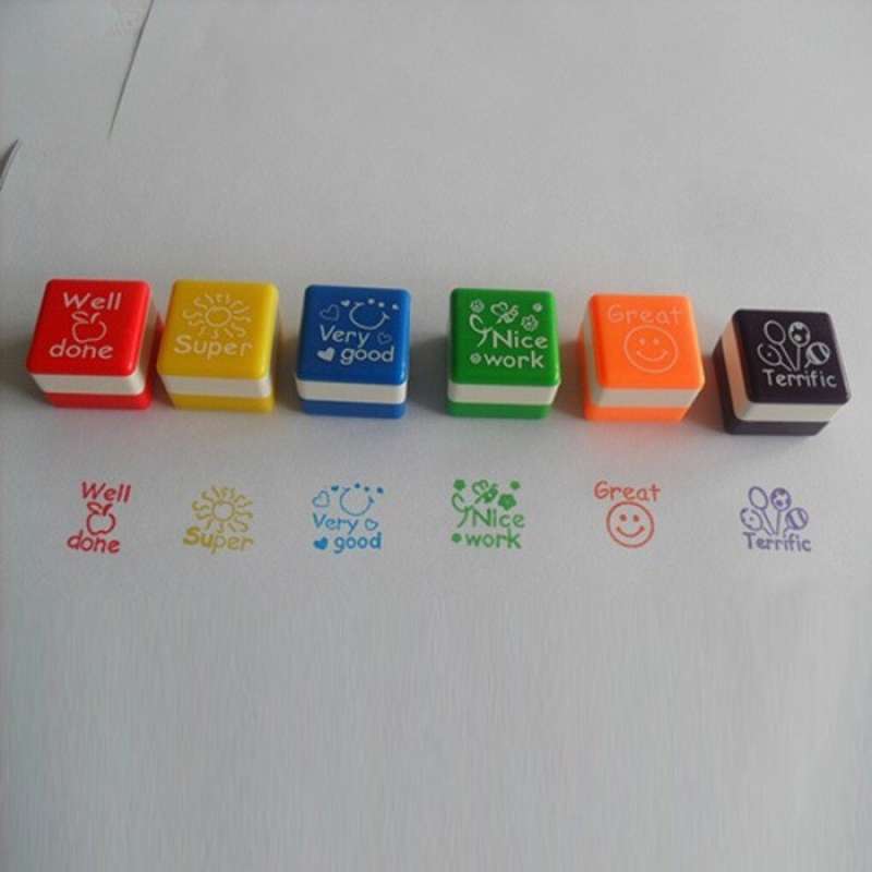 Jual Stempel Stamp Cap Motivasi Anak Reward Untuk Murid Ðÿ‘ ðÿ‘ ðÿ‘ Di ...