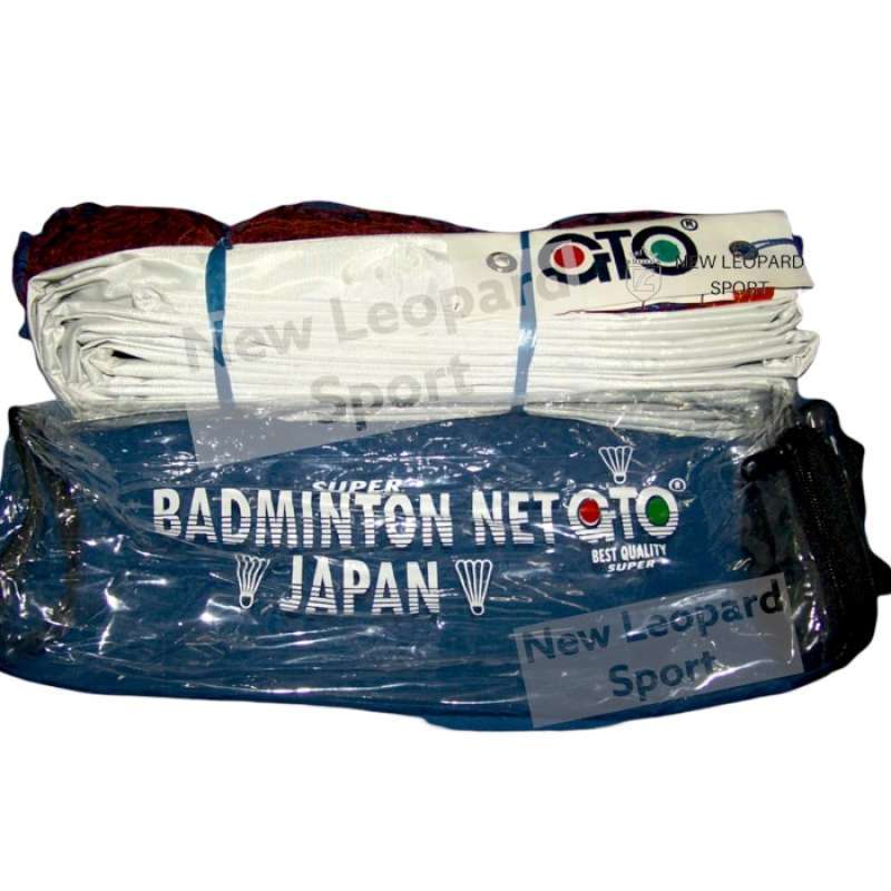 Jual Jaring Net Badminton Gto Cotton Pvc/ Net Bulutangkis Gto Di Seller ...