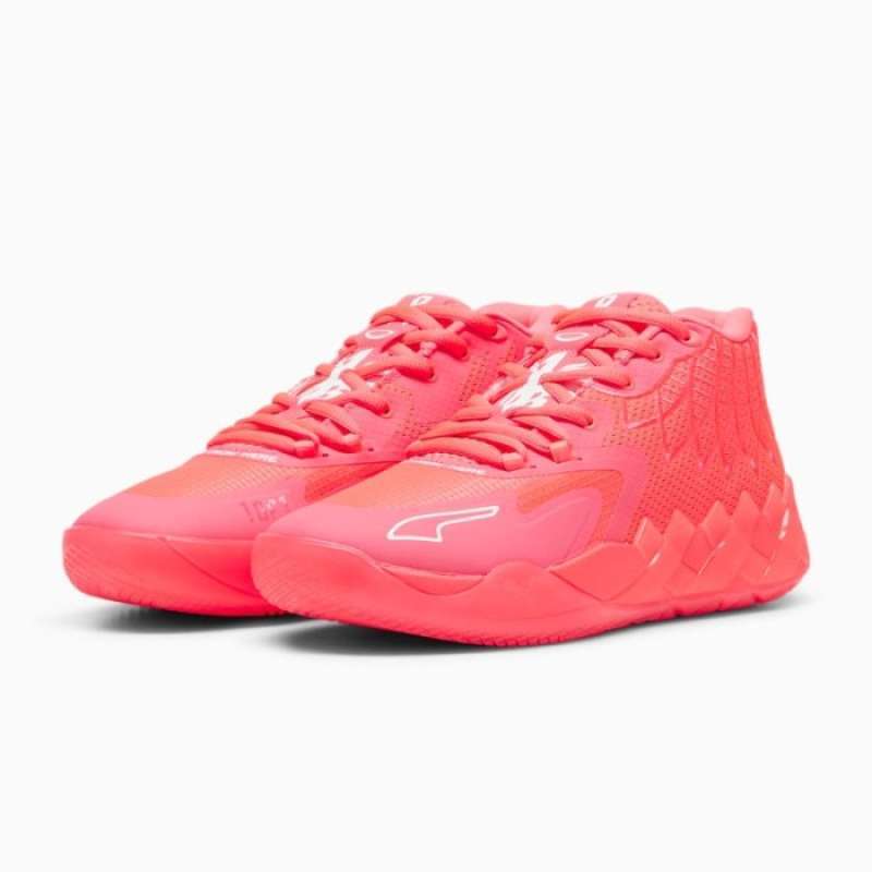 Jual Sepatu Basket Pria Puma Mb.01 Bca Pink Alert - 37684801 Di Seller ...
