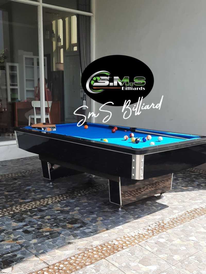 Jual Billiard Biliar Bilyar Pooltable 8ft 8feet Alas Meja Batu Marmer ...