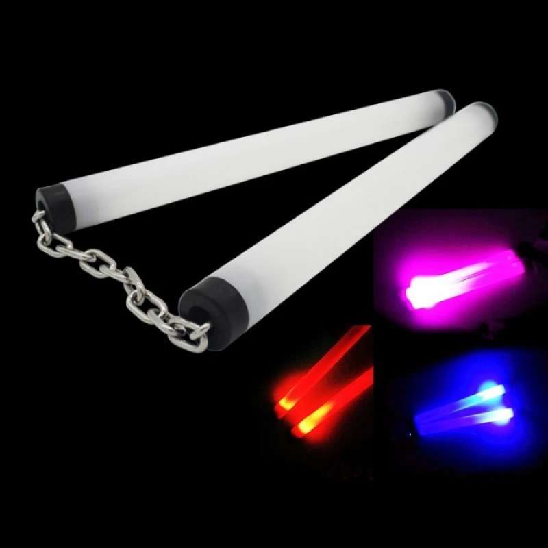 Jual Led Light Nunchaku Glowing Fluorescent Show Kung Fu Di Seller ...